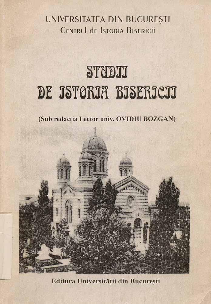 Biblioteca-digitala.ro: Studii de istoria Bisericii, editor Ovidiu ...